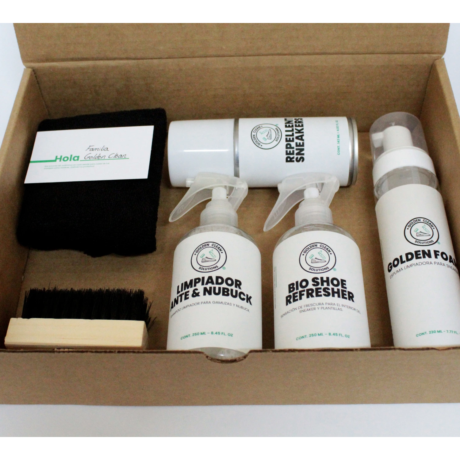 Kit de Limpieza para Sneakers pro pack - Golden Clean Solutions